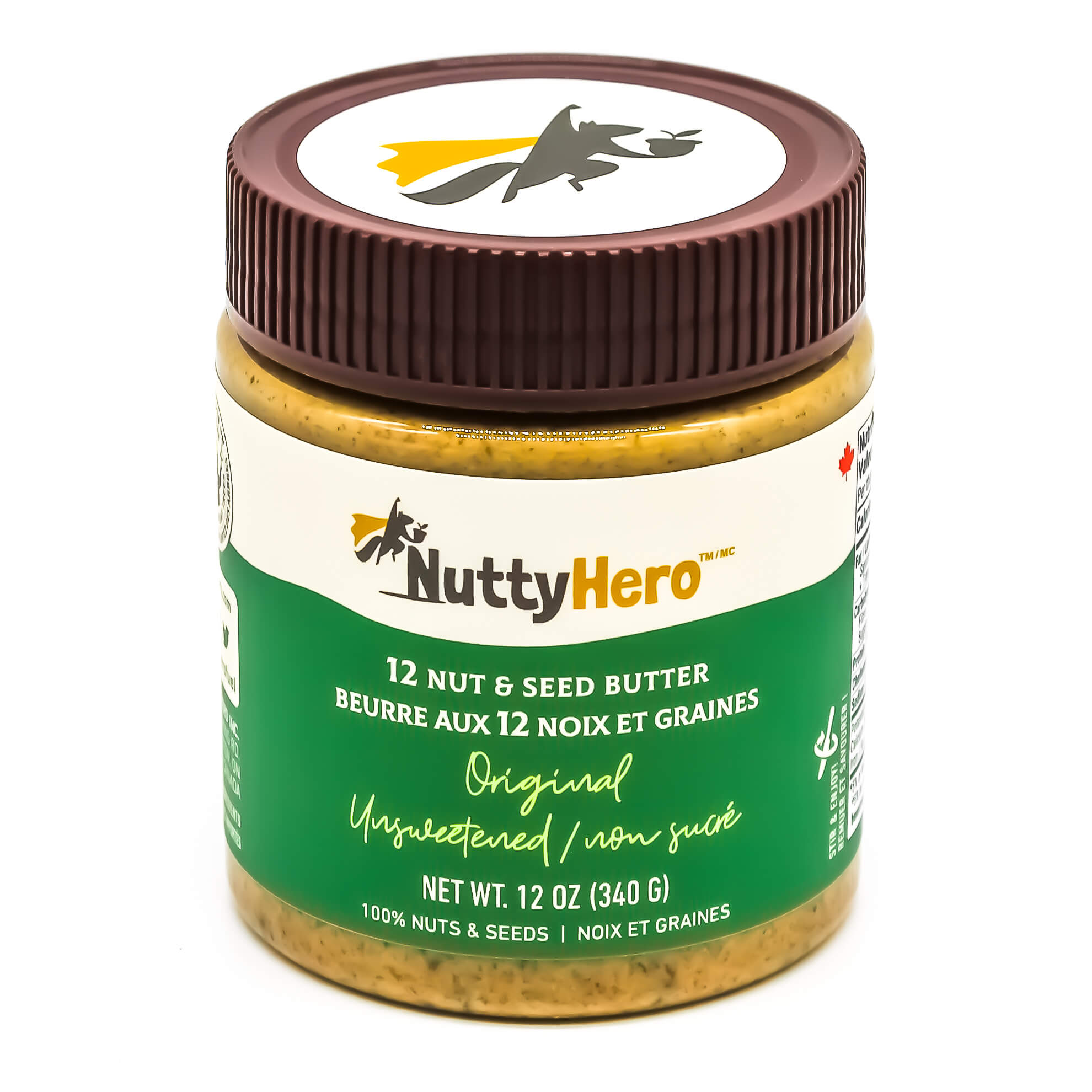 NuttyHero™ Nut & Seed Butter | Made in Canada – NuttyHero Inc.